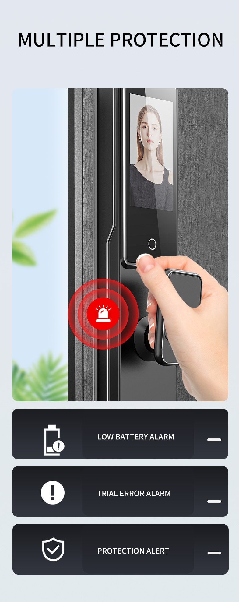 3D Face Recognition Smart Lock Manufacturers